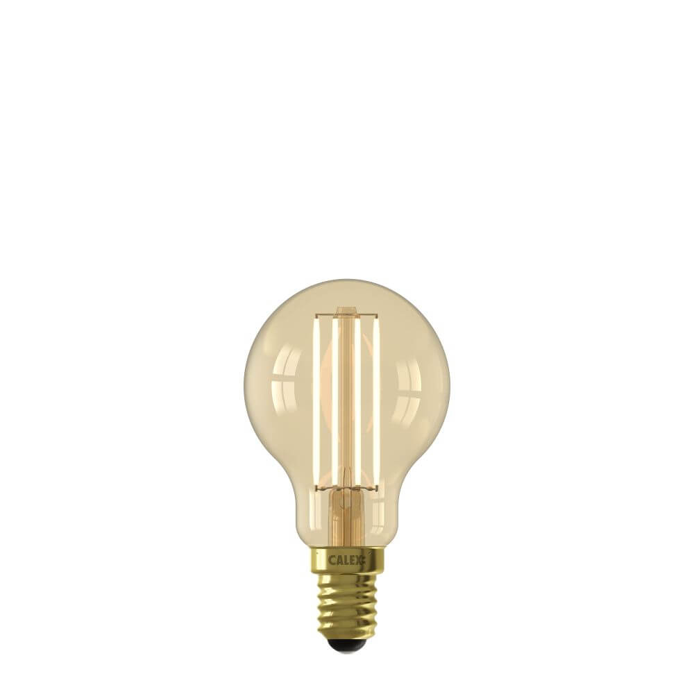 Smart led lamp 4,9W - E14 - Led - P45 - 470lm goud van Circle kopen | LampenTotaal