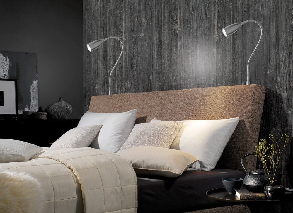 Bed leeslamp Sten met wand bevestiging van Fischer & Honsel kopen ...