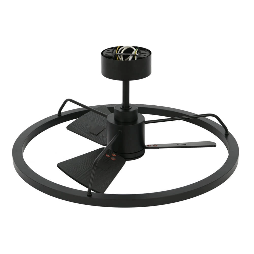 Led ventilator Cessna Ø 70cm - zwart van Beacon kopen | LampenTotaal